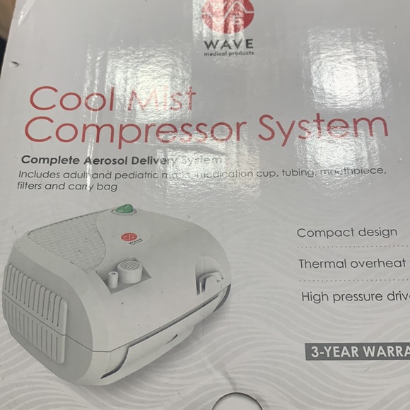 Other | Wave Cool Mist Compressor Aerosol Delivery System For Adult ...